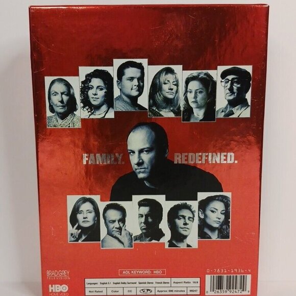 Media | The Sopranos Season Two Dvd Set Family Redefined 4 Dvds Hbo ...